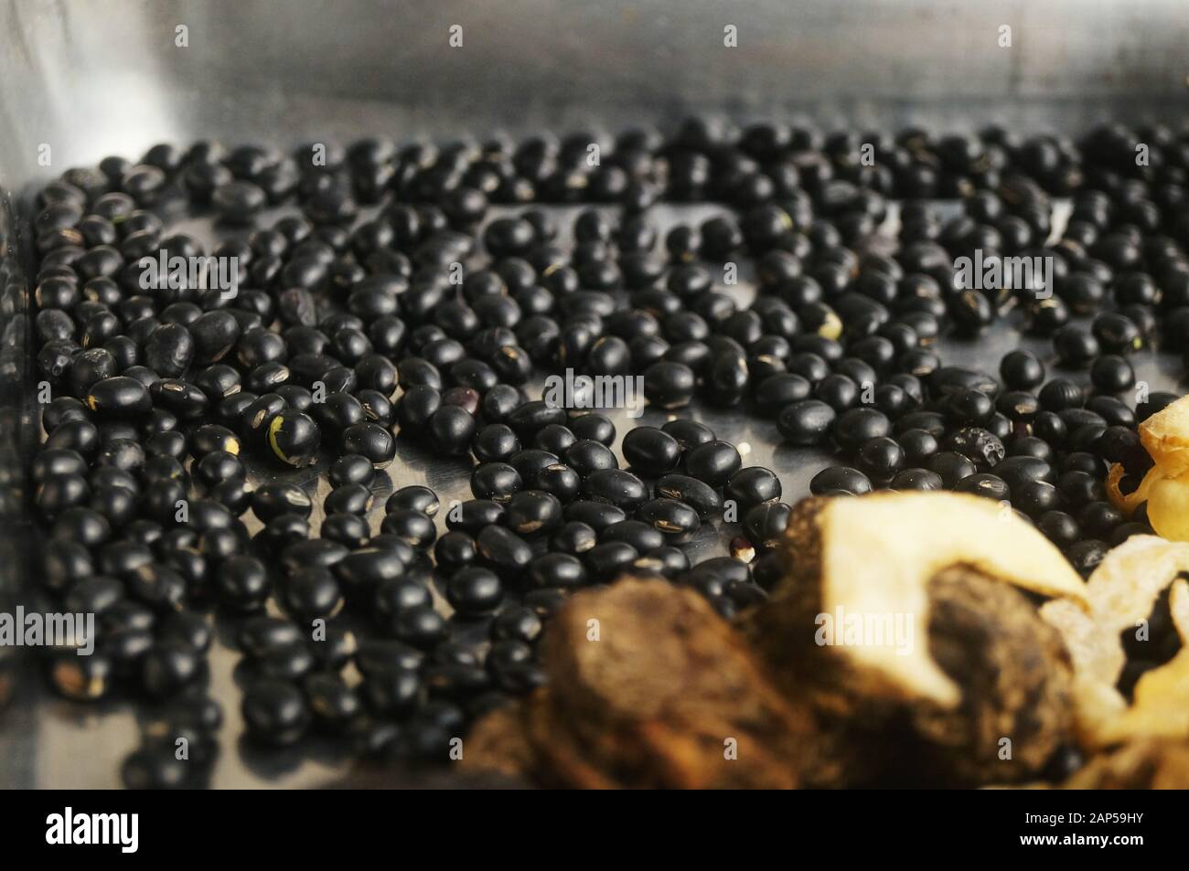 Sundried black beans hi-res stock photography and images - Alamy