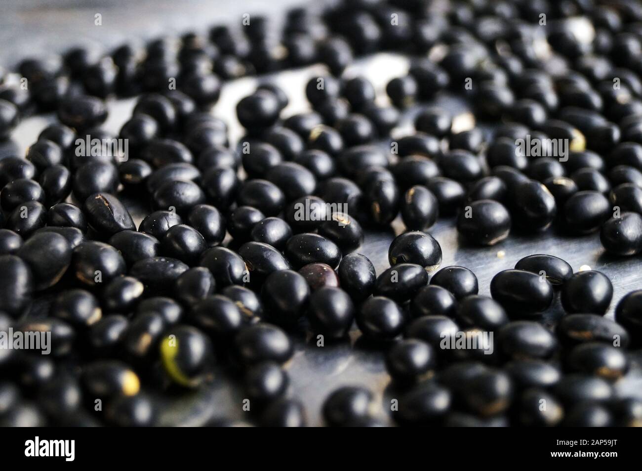 Sundried black beans hi-res stock photography and images - Alamy