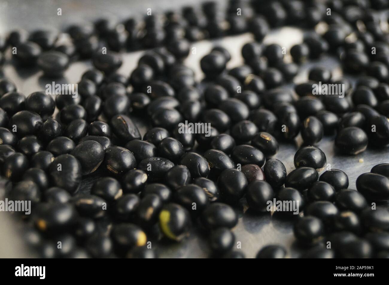 Sundried black beans hi-res stock photography and images - Alamy