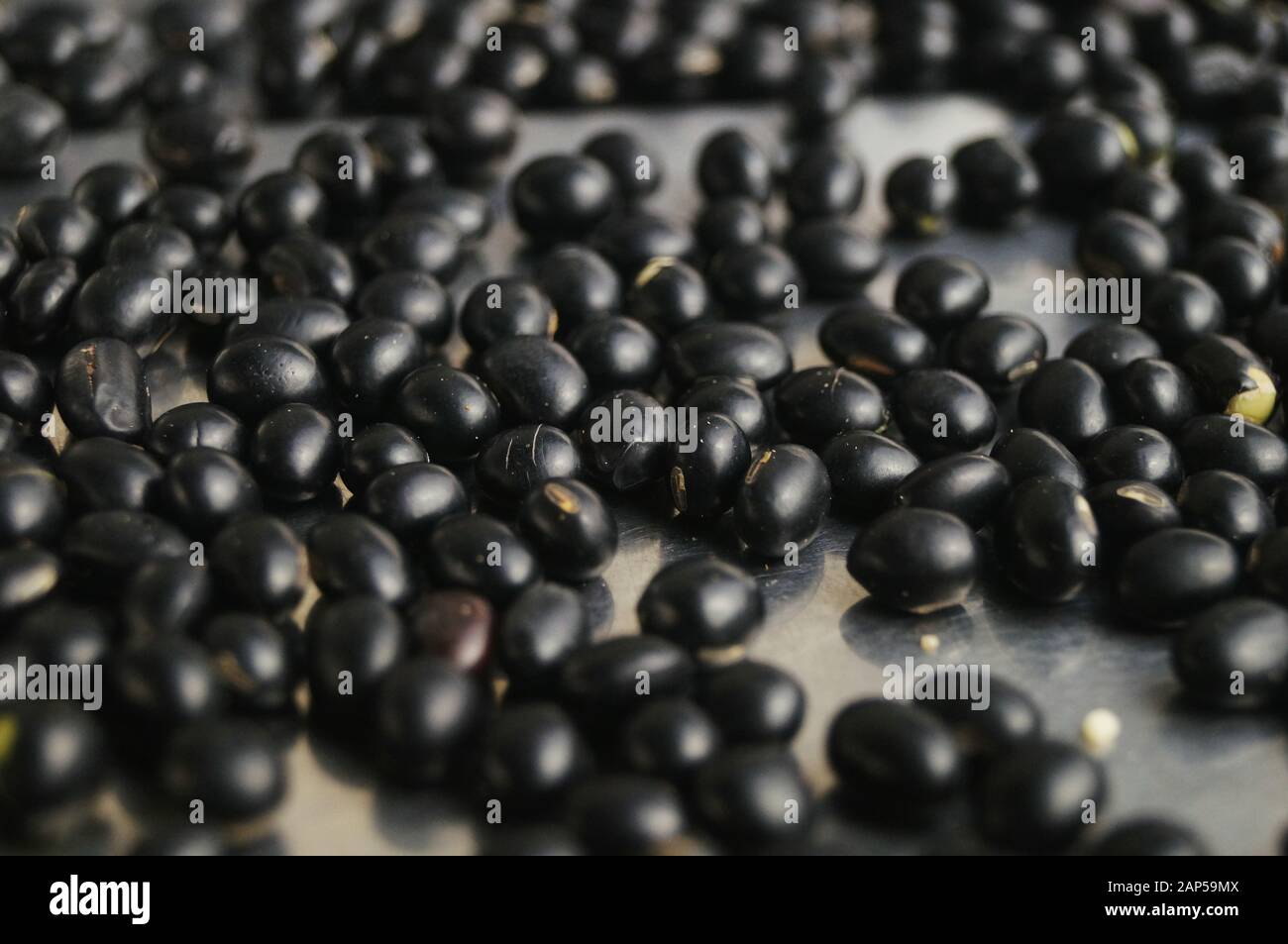 Sundried black beans hi-res stock photography and images - Alamy
