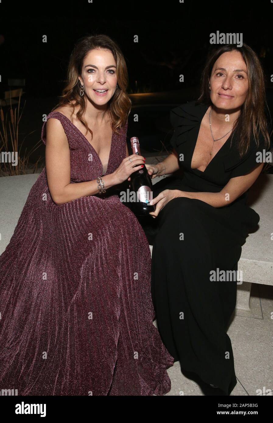 Beverly Hills, Ca. 20th Jan, 2020. Claudia Gerini, Maria Sole Tognazzi ...