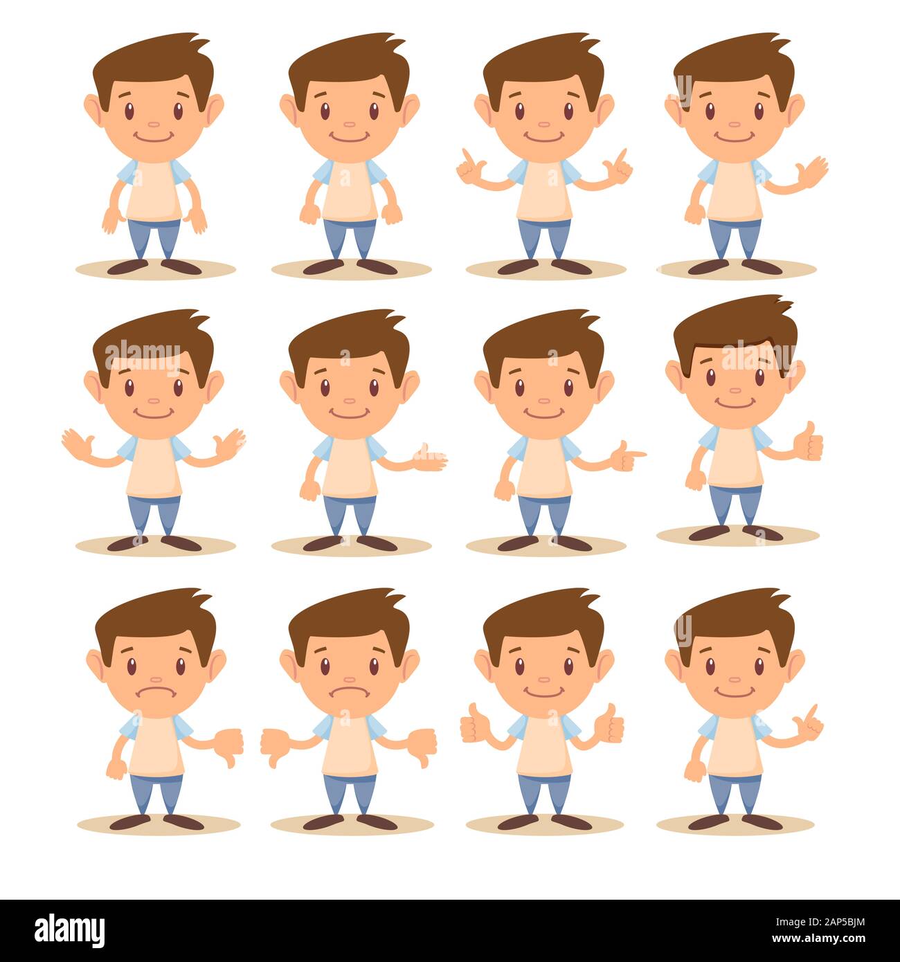 Boy on right hand Stock Vector Images - Alamy