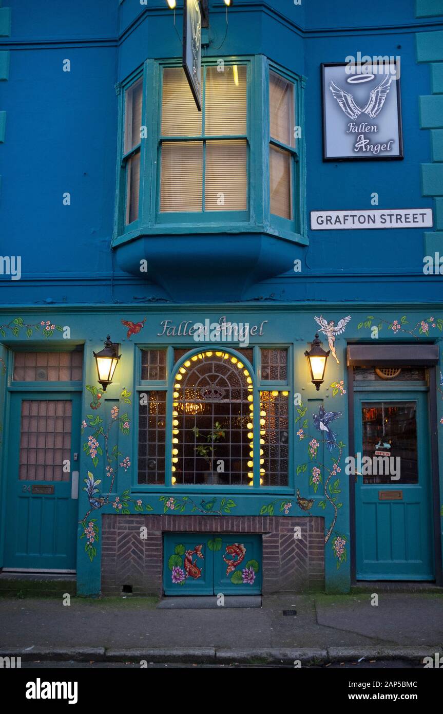 The Fallen Angel pub in Brighton Stock Photo - Alamy