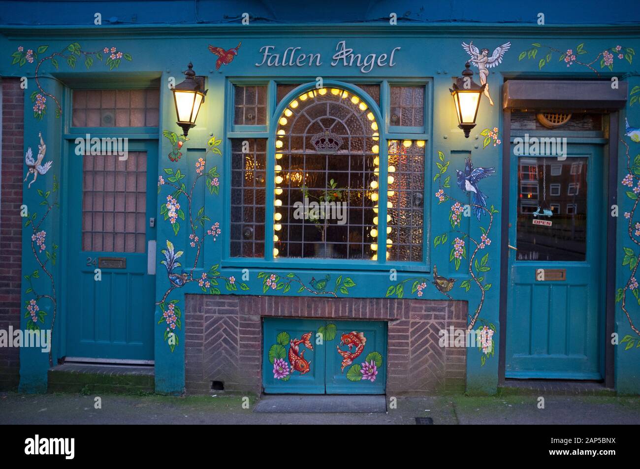 The Fallen Angel pub in Brighton Stock Photo - Alamy