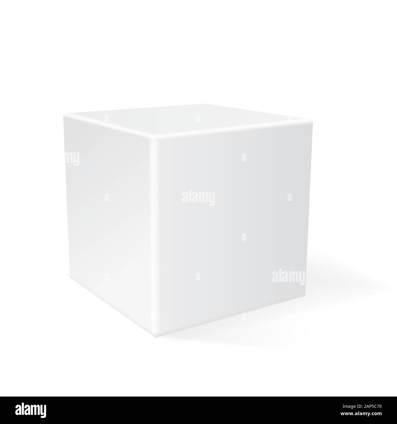 3d square shape hi-res stock photography and images - Alamy