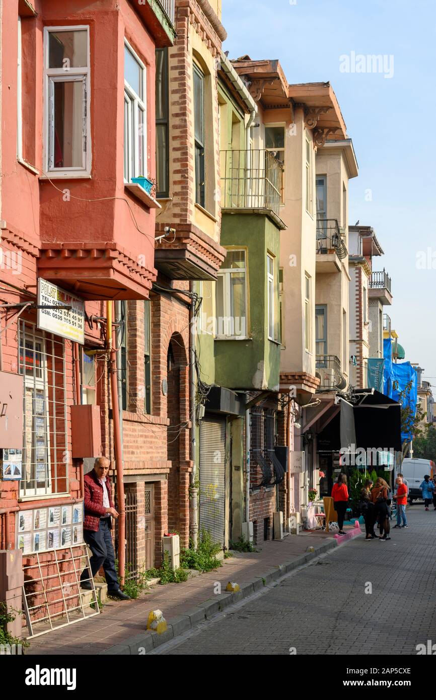 Colourful balat hi-res stock photography and images - Alamy
