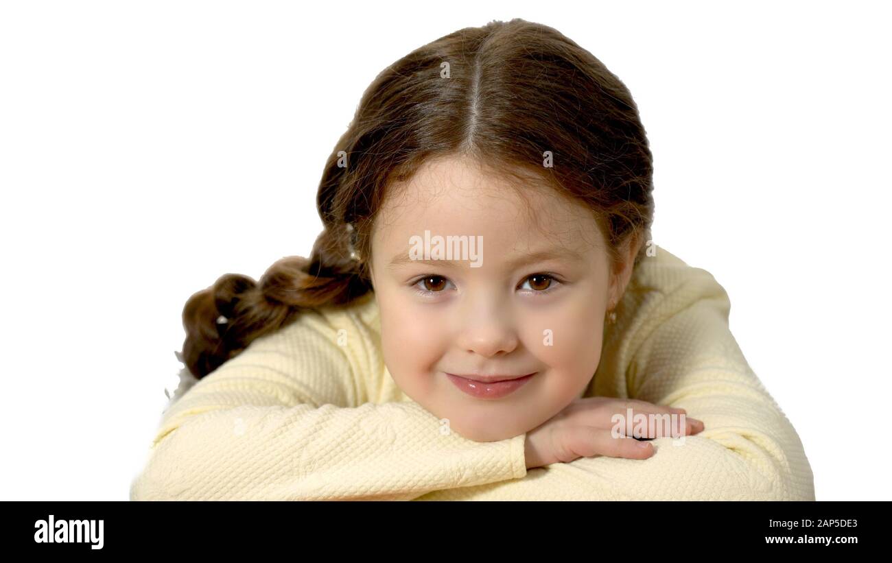 Cute 6 year old girl hi-res stock photography and images - Alamy