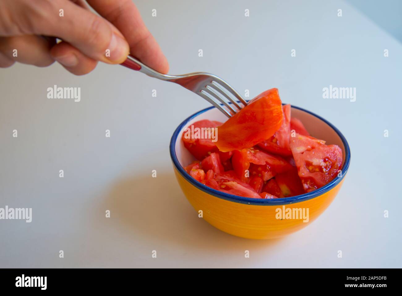 Hand fork hi-res stock photography and images - Alamy