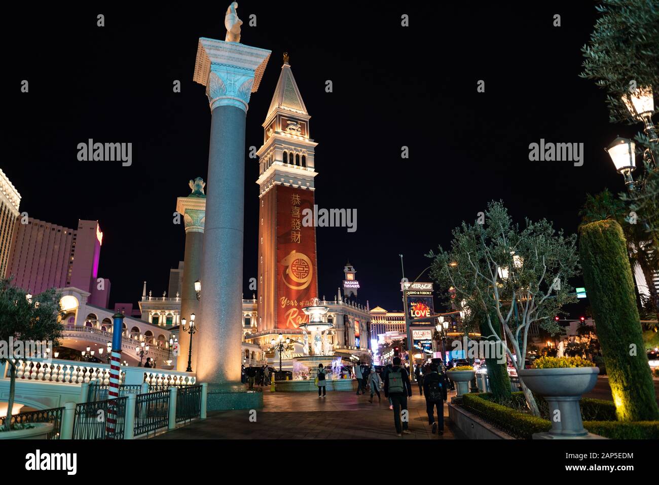 Las Vegas Nevada - Sin City Stock Photo - Alamy