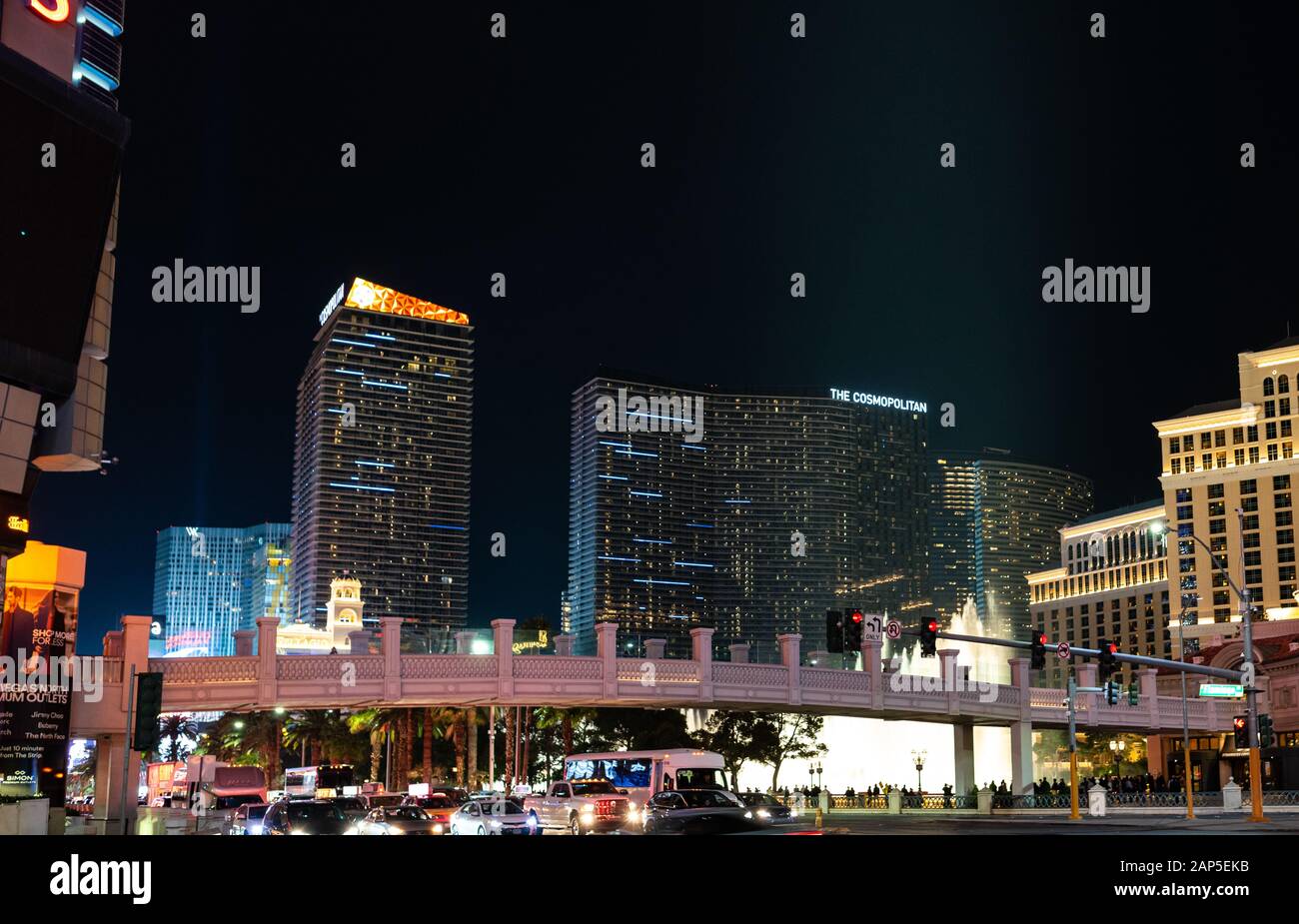 Las Vegas Nevada - Sin City Stock Photo - Alamy