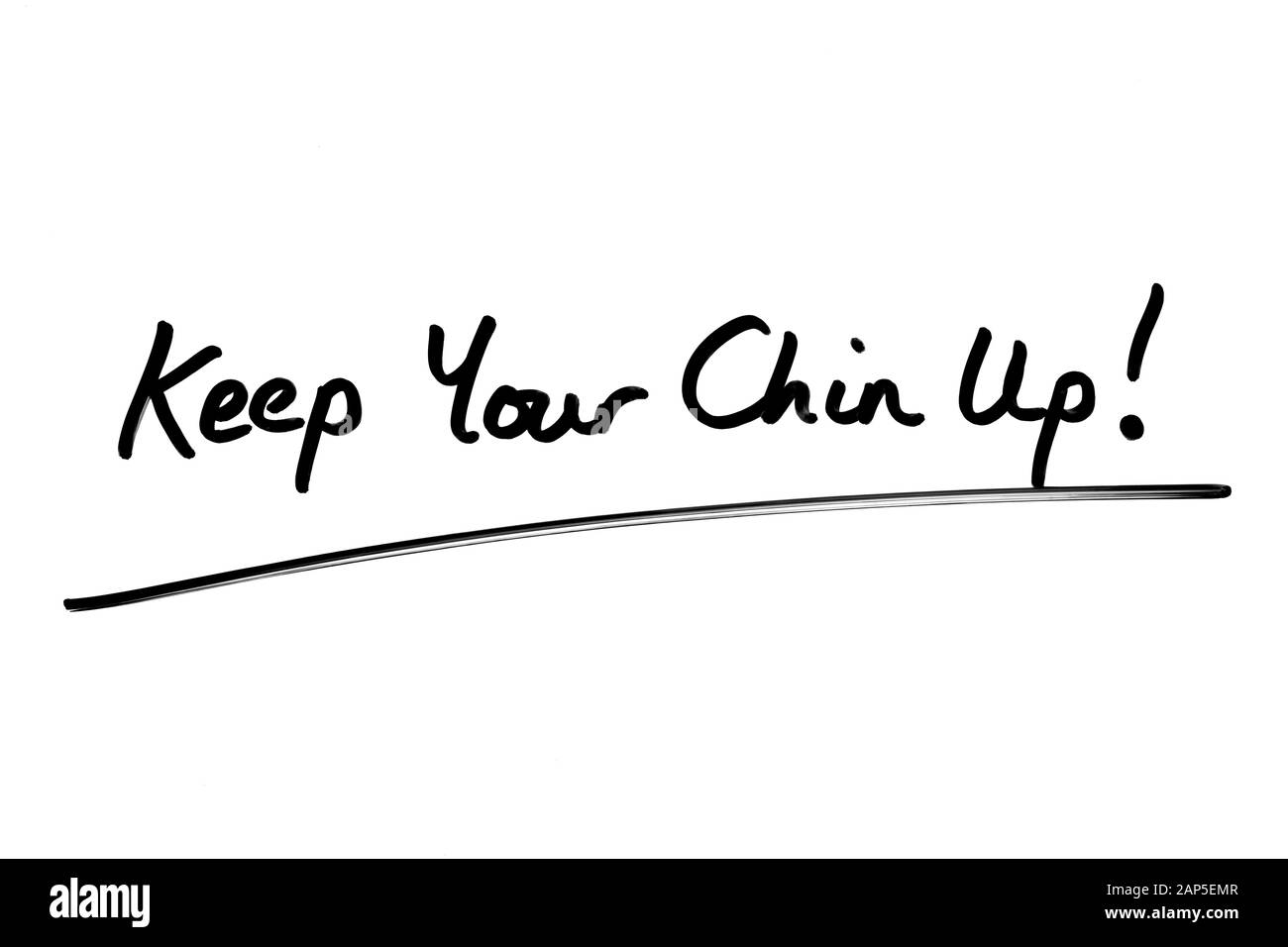 Keep Your Chin Up Handwritten On A White Background Stock Photo Alamy keep-your-chin-up-handwritten-on-a-white-background-stock-photo-alamy