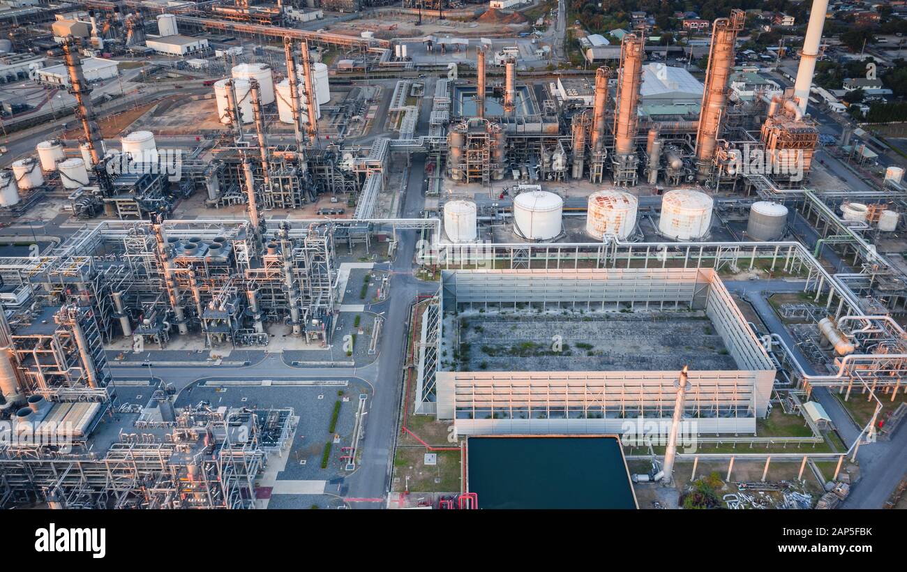 Industry Refinery zone Stock Photo - Alamy