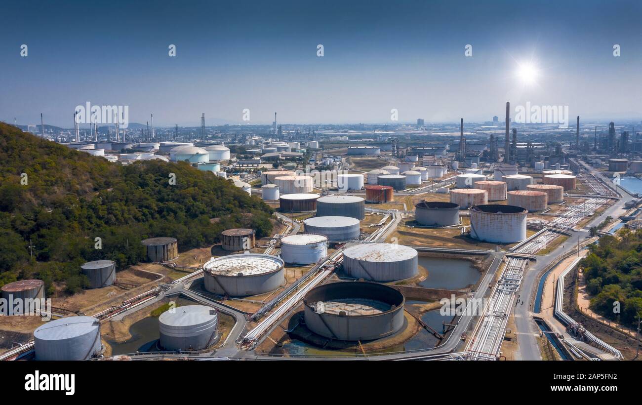 Industry Refinery zone Stock Photo - Alamy