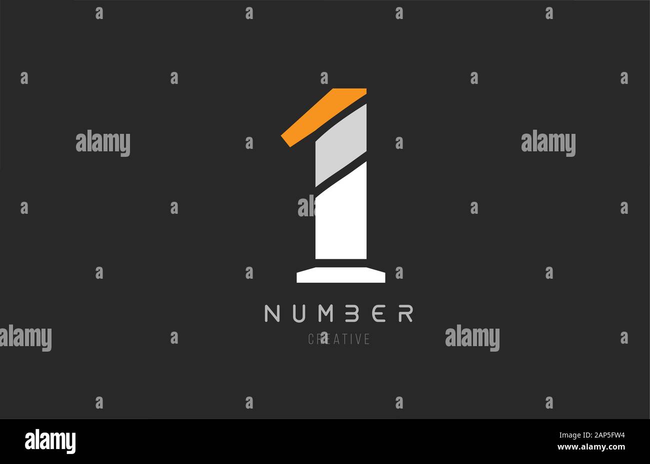 Number one logotype hi-res stock photography and images - Alamy
