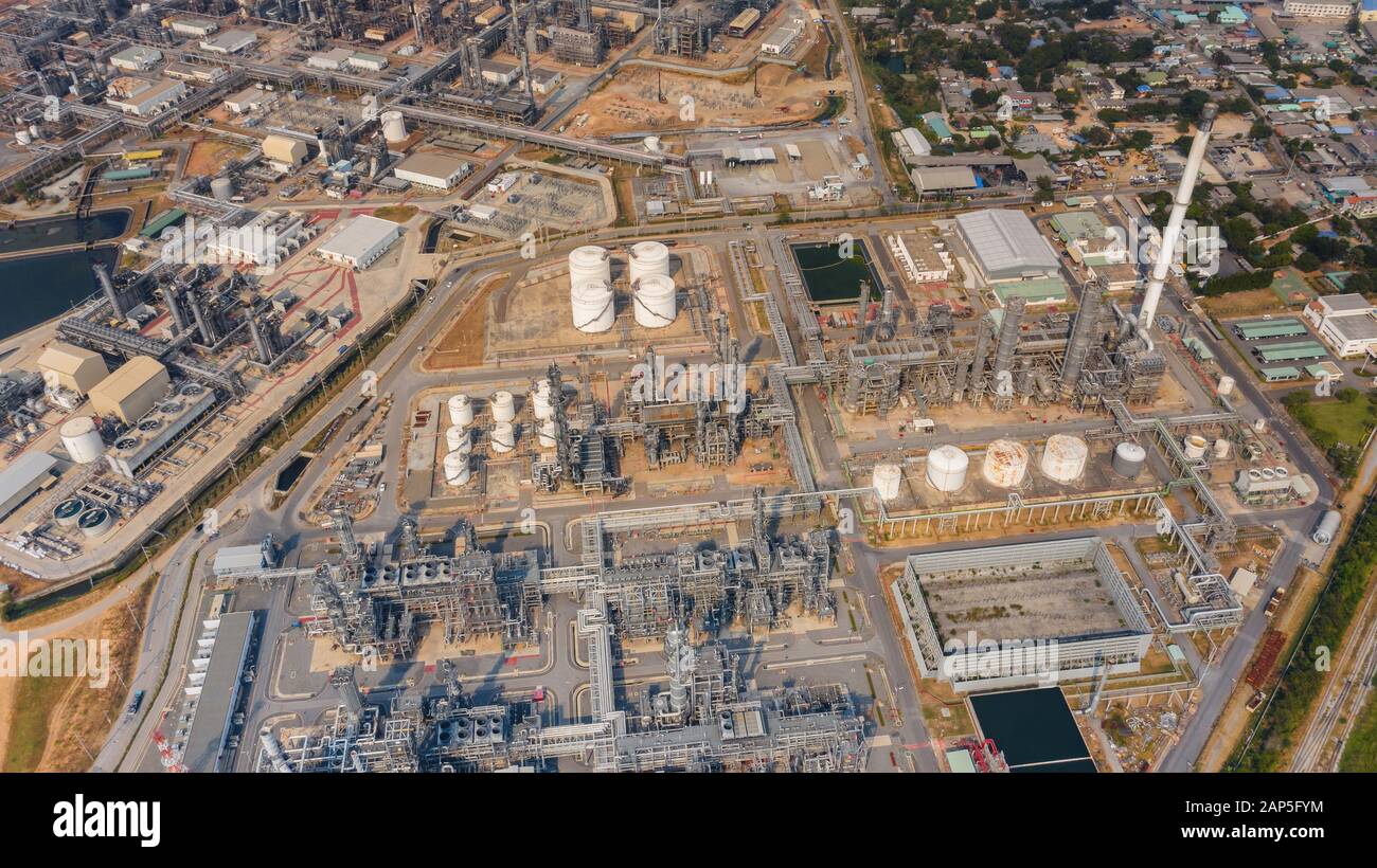 Industry Refinery zone Stock Photo - Alamy