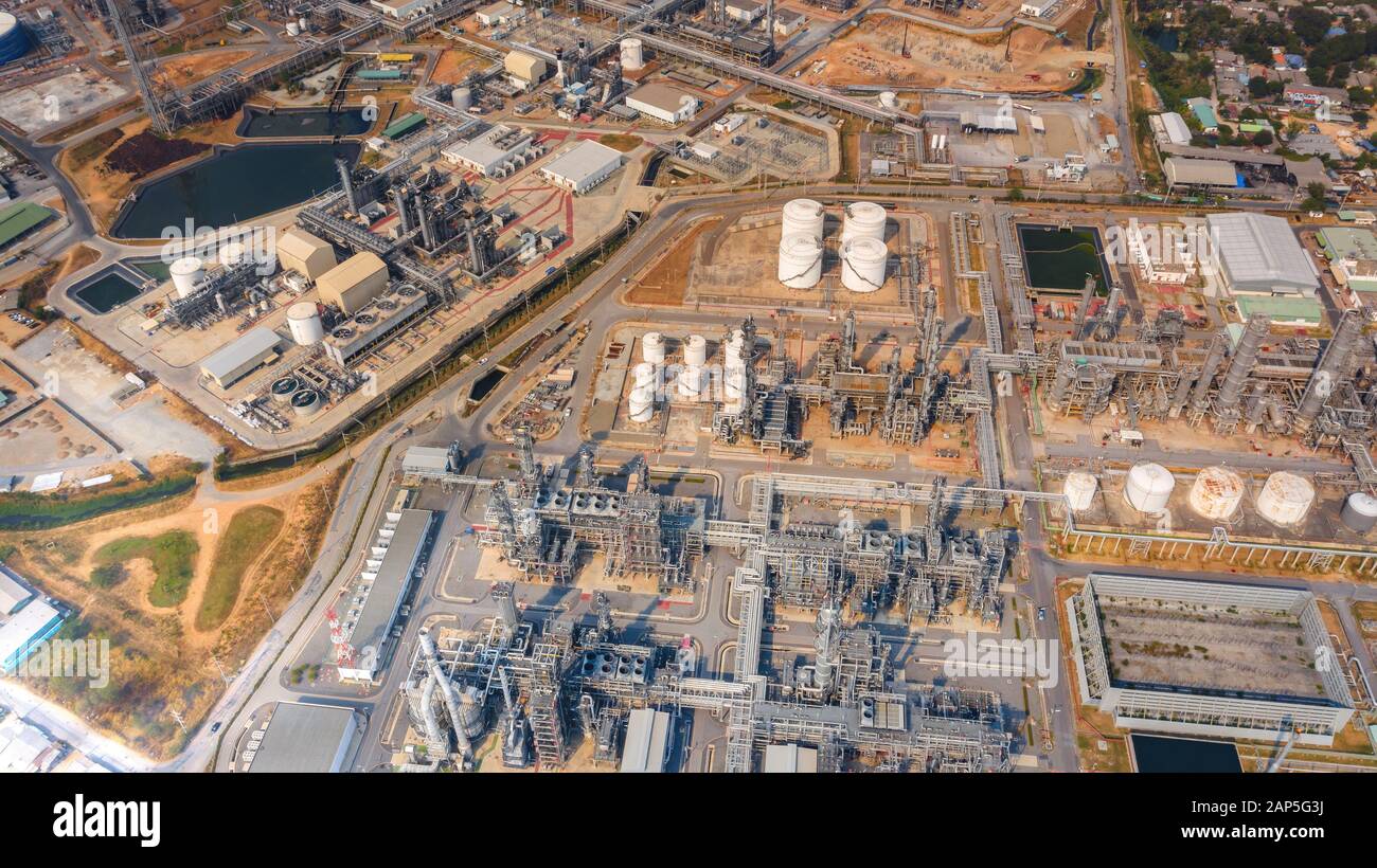 Industry Refinery zone Stock Photo - Alamy