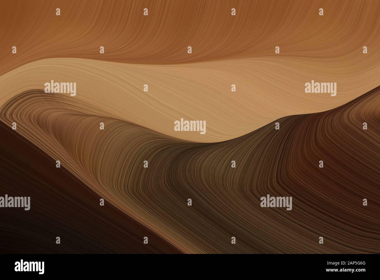 abstract artistic with smooth swirl waves background illustration with ...