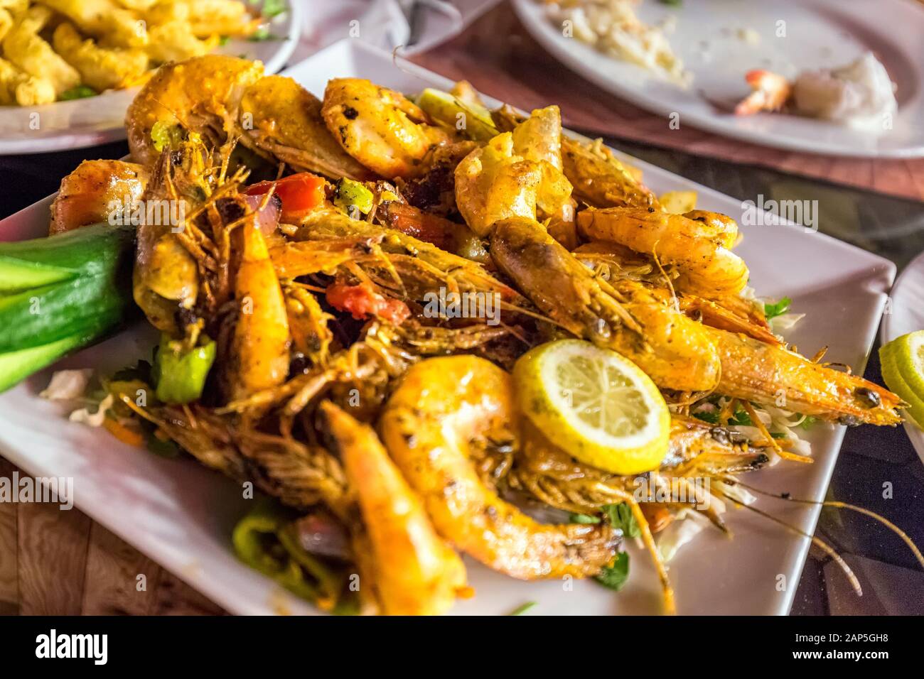 Fish dinner egypt hi-res stock photography and images - Alamy