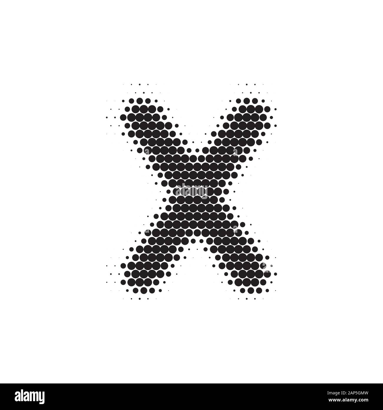 Dot circle x hi-res stock photography and images - Alamy