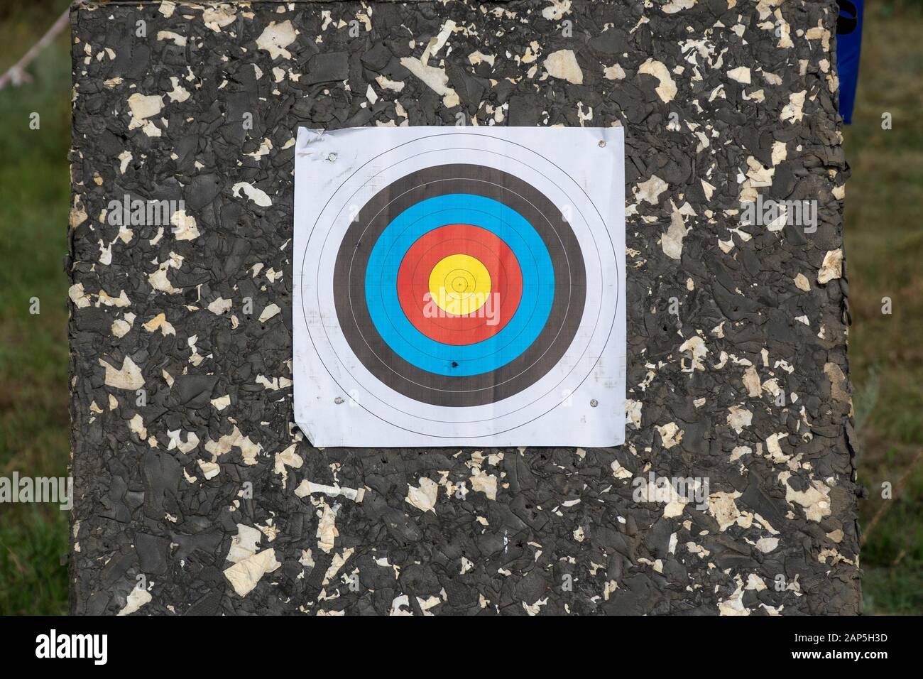 Standard color target for shooting on a black background Stock Photo ...