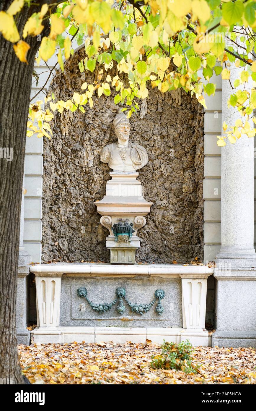 Garden, of the building where Alessandro Manzoni lived and died, city ...