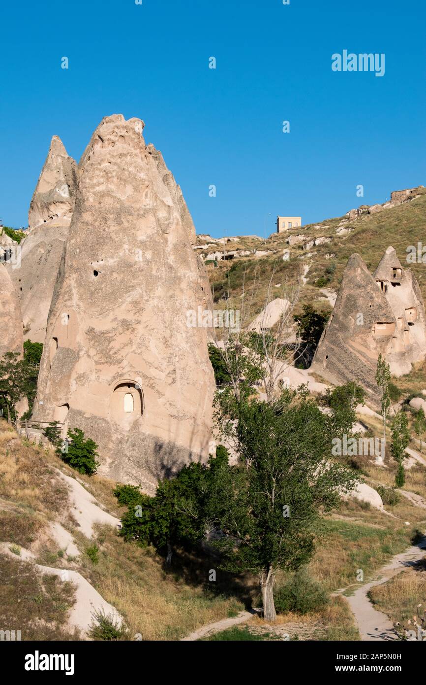 Cappadocia, Turkey: breathtaking fairy chimneys and aerial view of ...