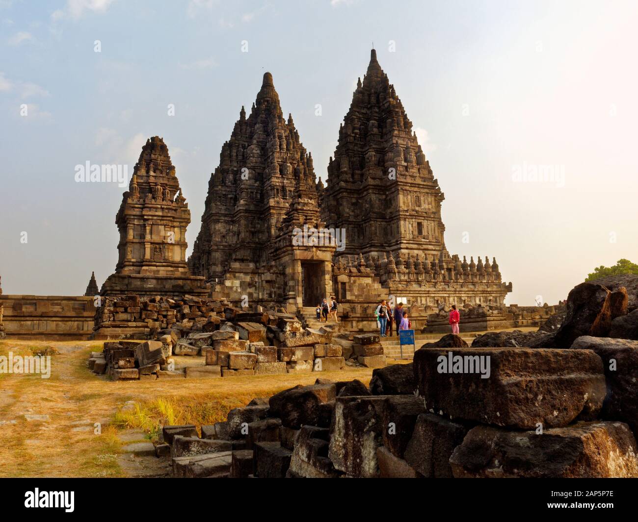 Hindu temple, Prambanan, UNESCO World Heritage Site, Java, Indonesia ...