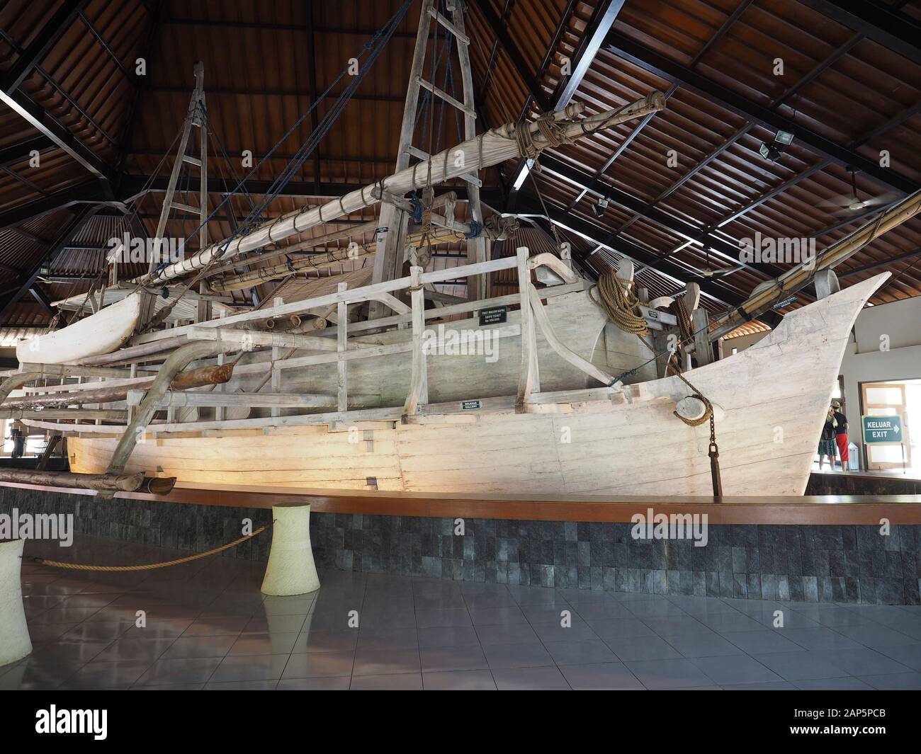Samudra Raksa Museum, Borabudur ancient ship, Yogyakarta, Jawa ...