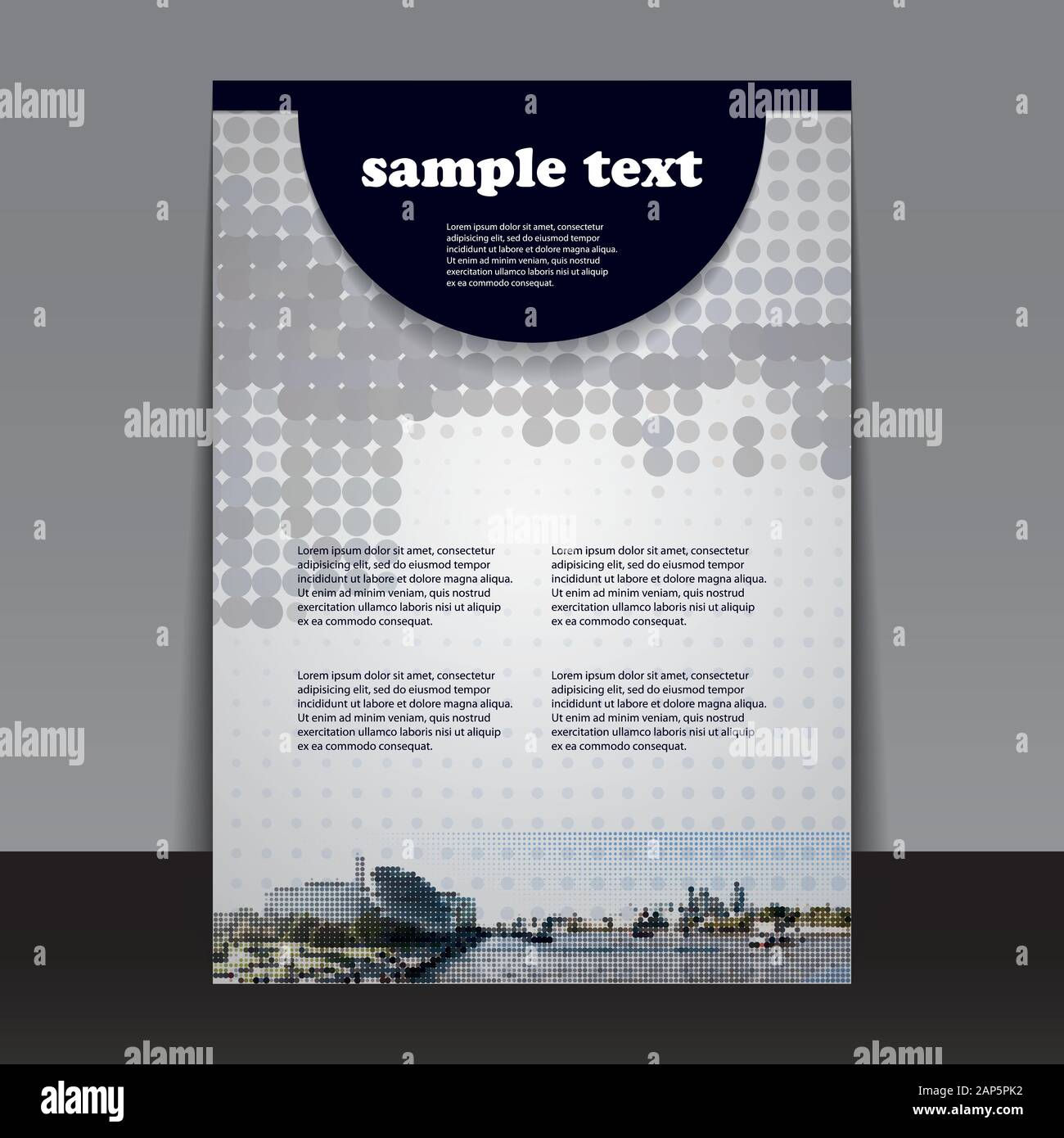 Flyer or Cover Design Stock Vector Image & Art - Alamy