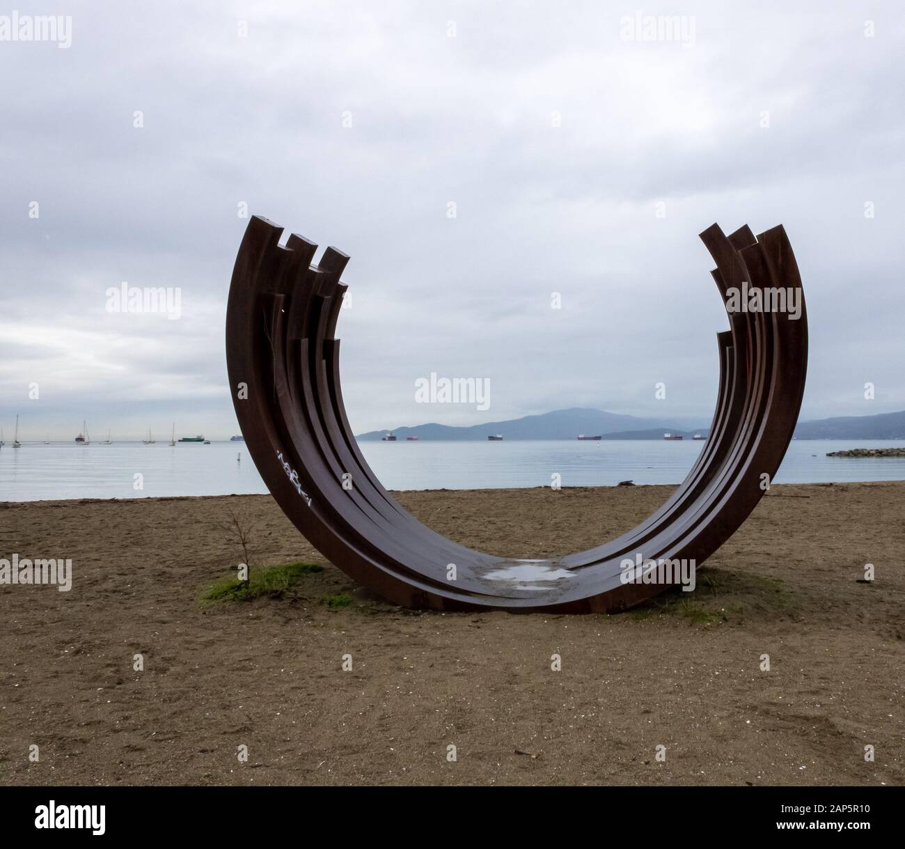 Vancouver beach art english bay hi-res stock photography and images - Alamy
