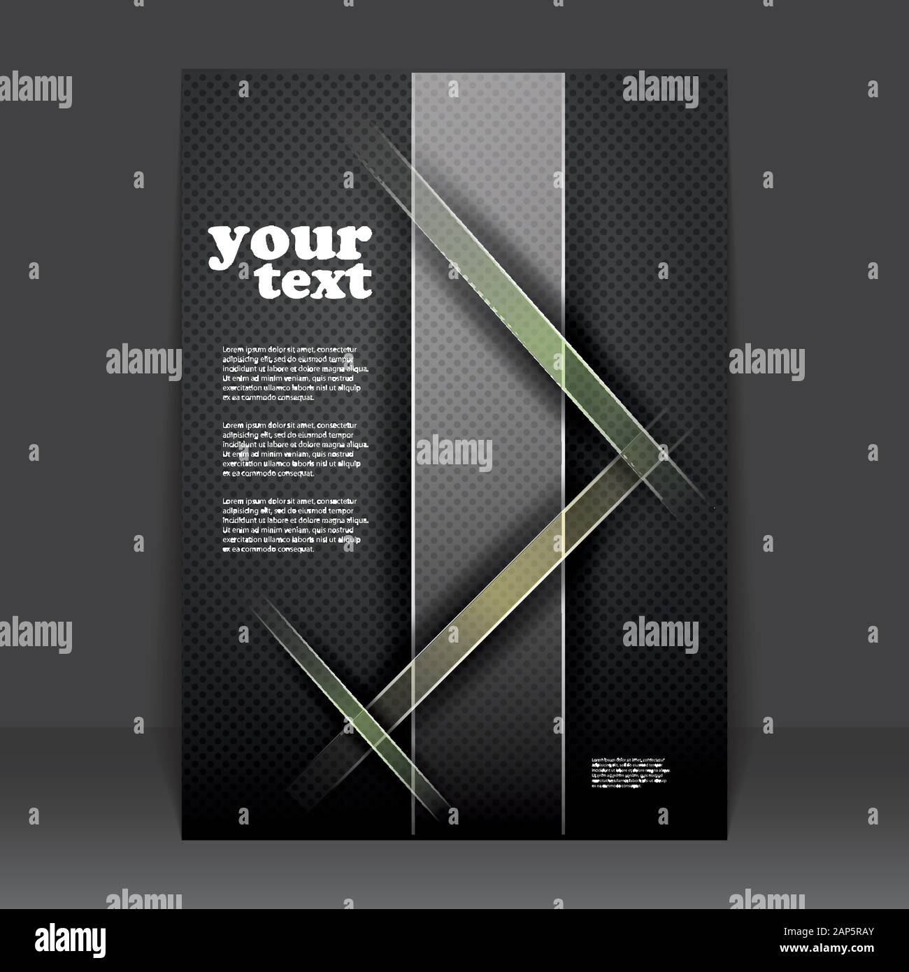 Abstract Dark Flyer or Book Cover Design for Business or Technology ...