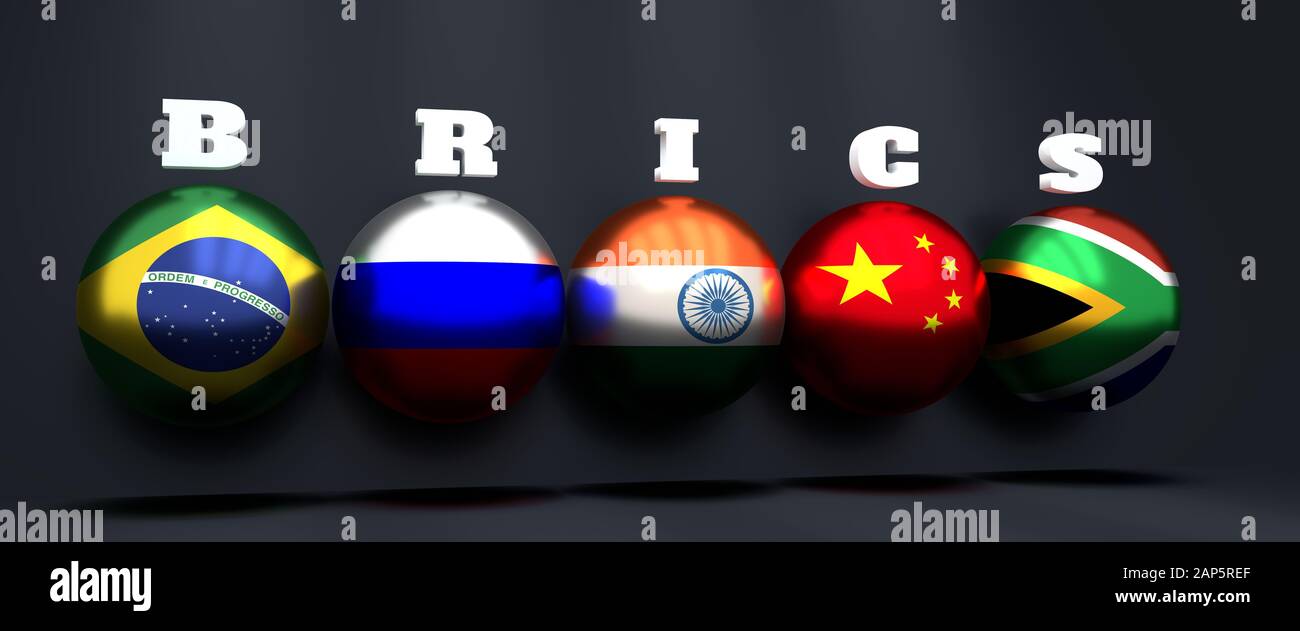 Brics Flags High Resolution Stock Photography and Images - Alamy