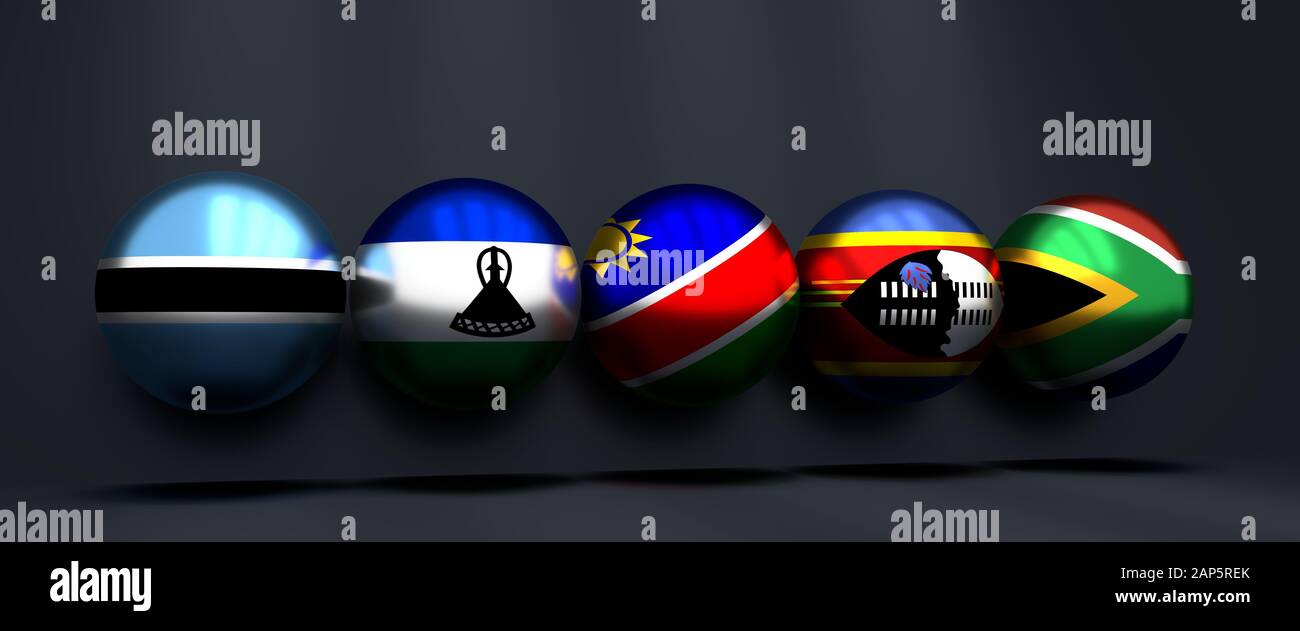 Southern African Customs Union - association of five national economies ...