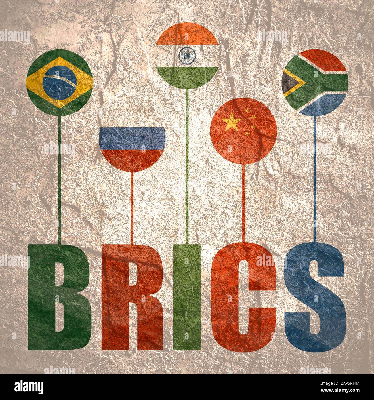 Emerging market flags hi-res stock photography and images - Alamy