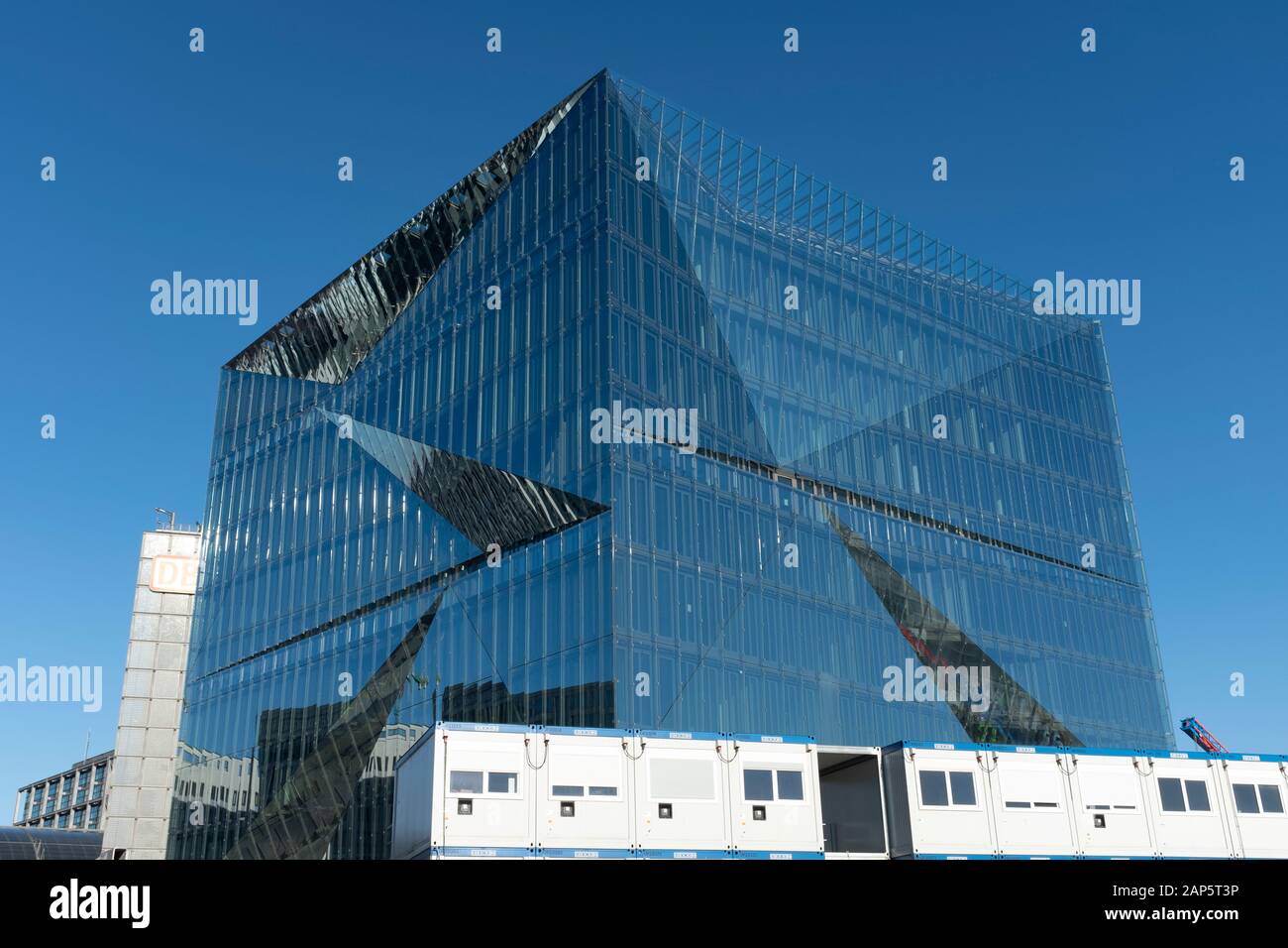Cube Berlin, Berlin, Germany , a modern glass office building located ...