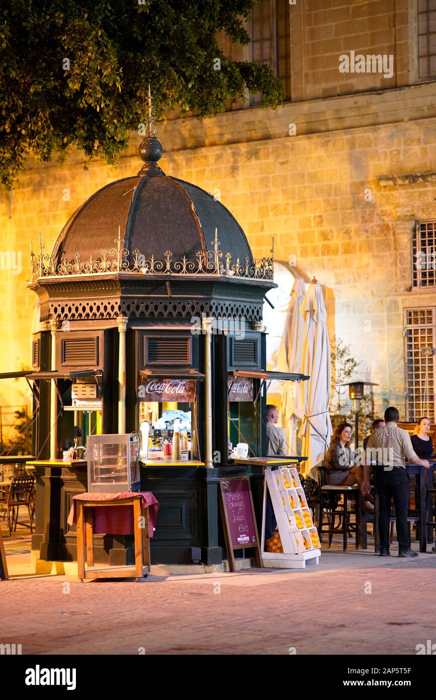 Street food, Malta Island Stock Photo - Alamy