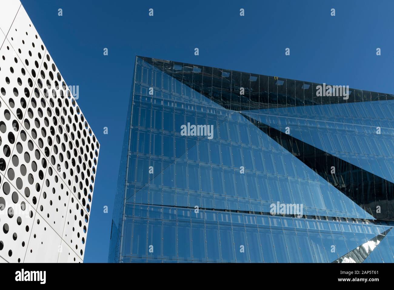 Cube Berlin, Berlin, Germany , a modern glass office building located ...