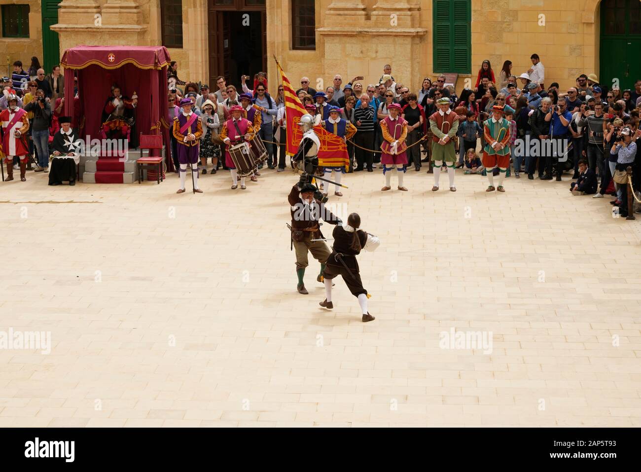 Fort St. Elmo National War Museum, Malta Island, Europe Stock Photo - Alamy