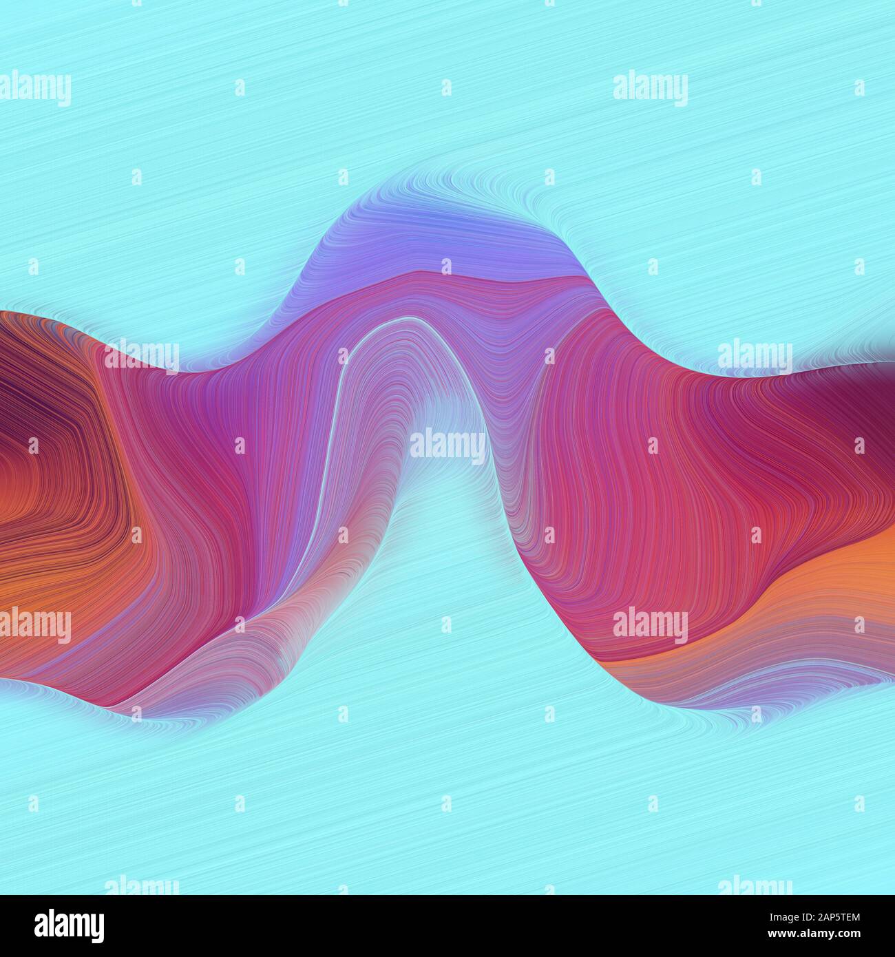 square graphic with waves. contemporary waves illustration with ...
