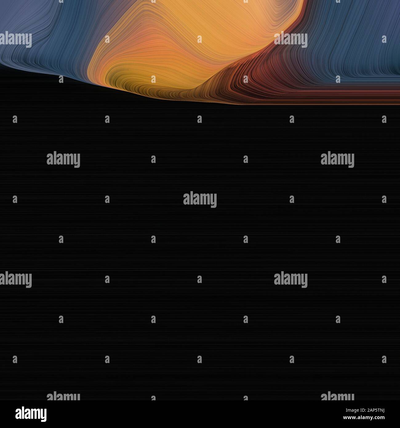 square graphic with waves. modern soft swirl waves background ...