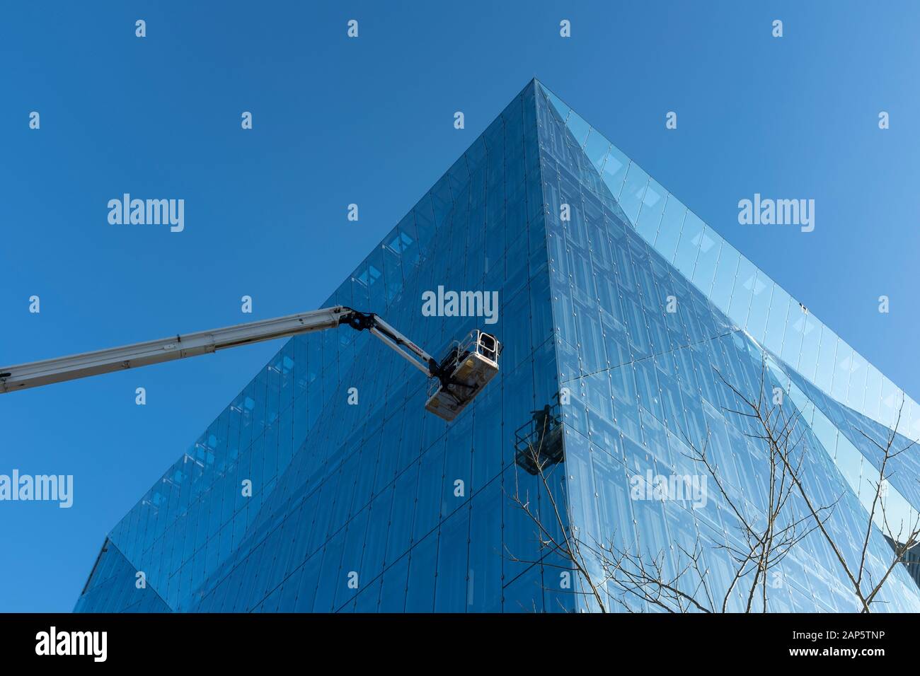 Cube Berlin, Berlin, Germany , a modern glass office building located ...