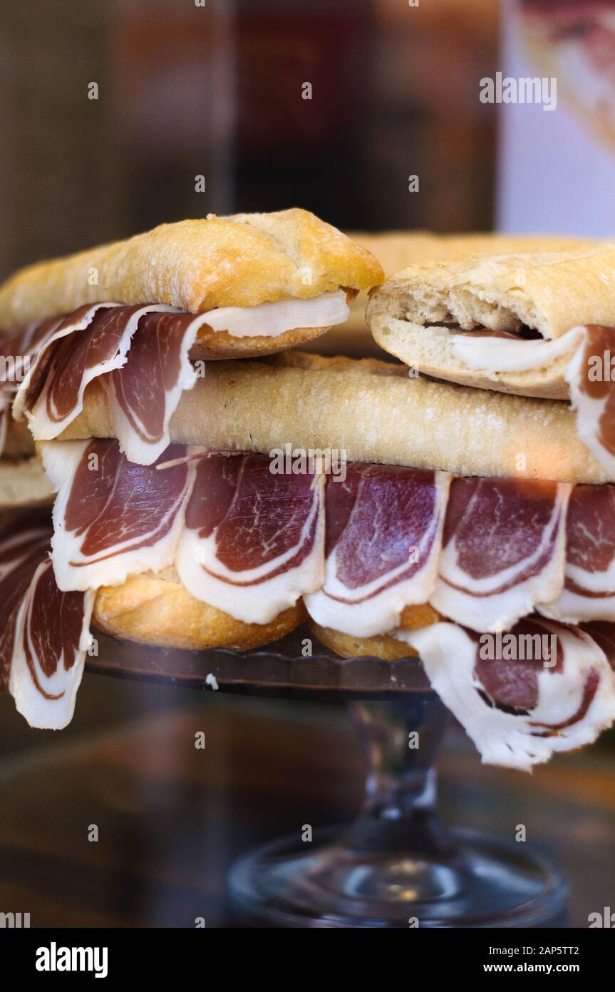 Popular spanish tapas jamon hi-res stock photography and images - Alamy