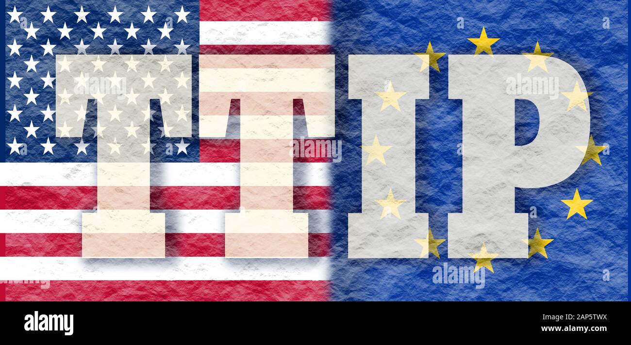 Trans atlantic free trade agreement hi-res stock photography and images ...