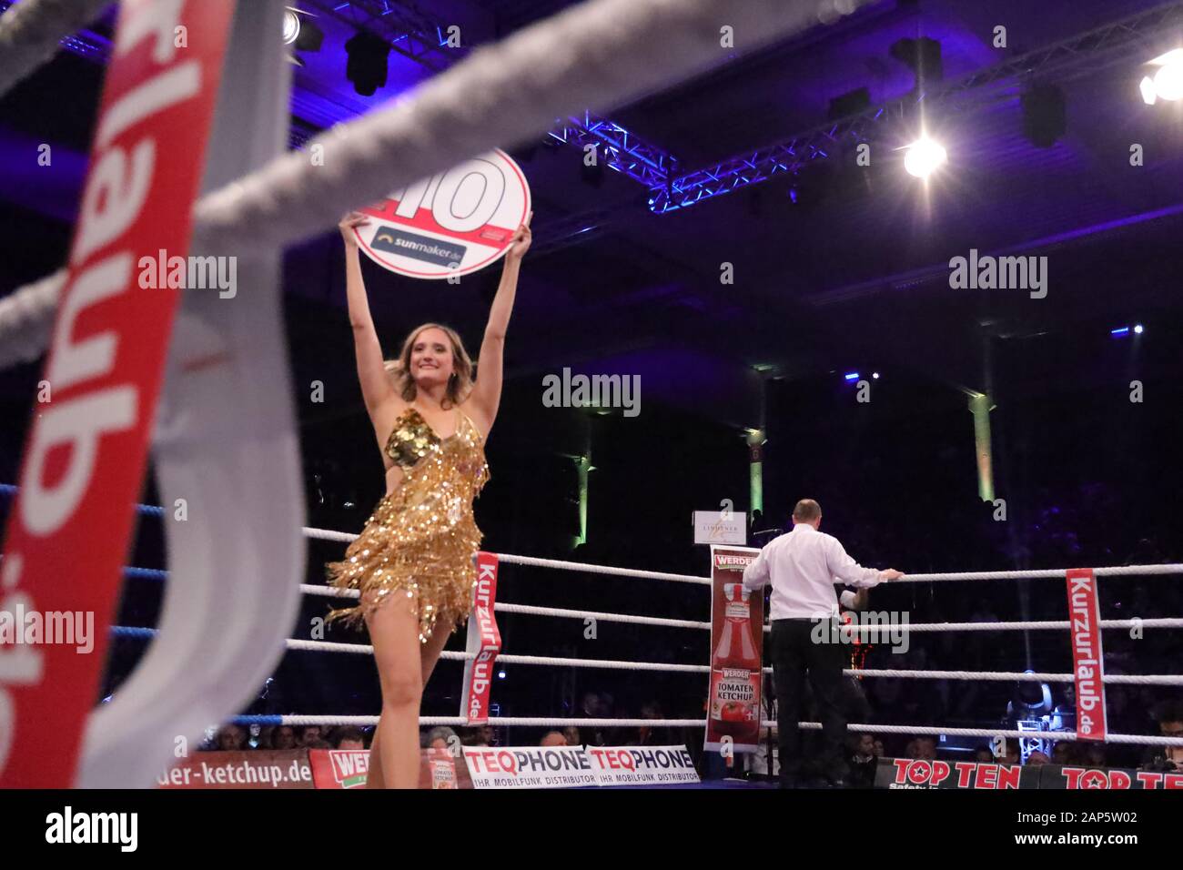 Boxkampf Roman Fress gegen Matteo Rondena German International ...