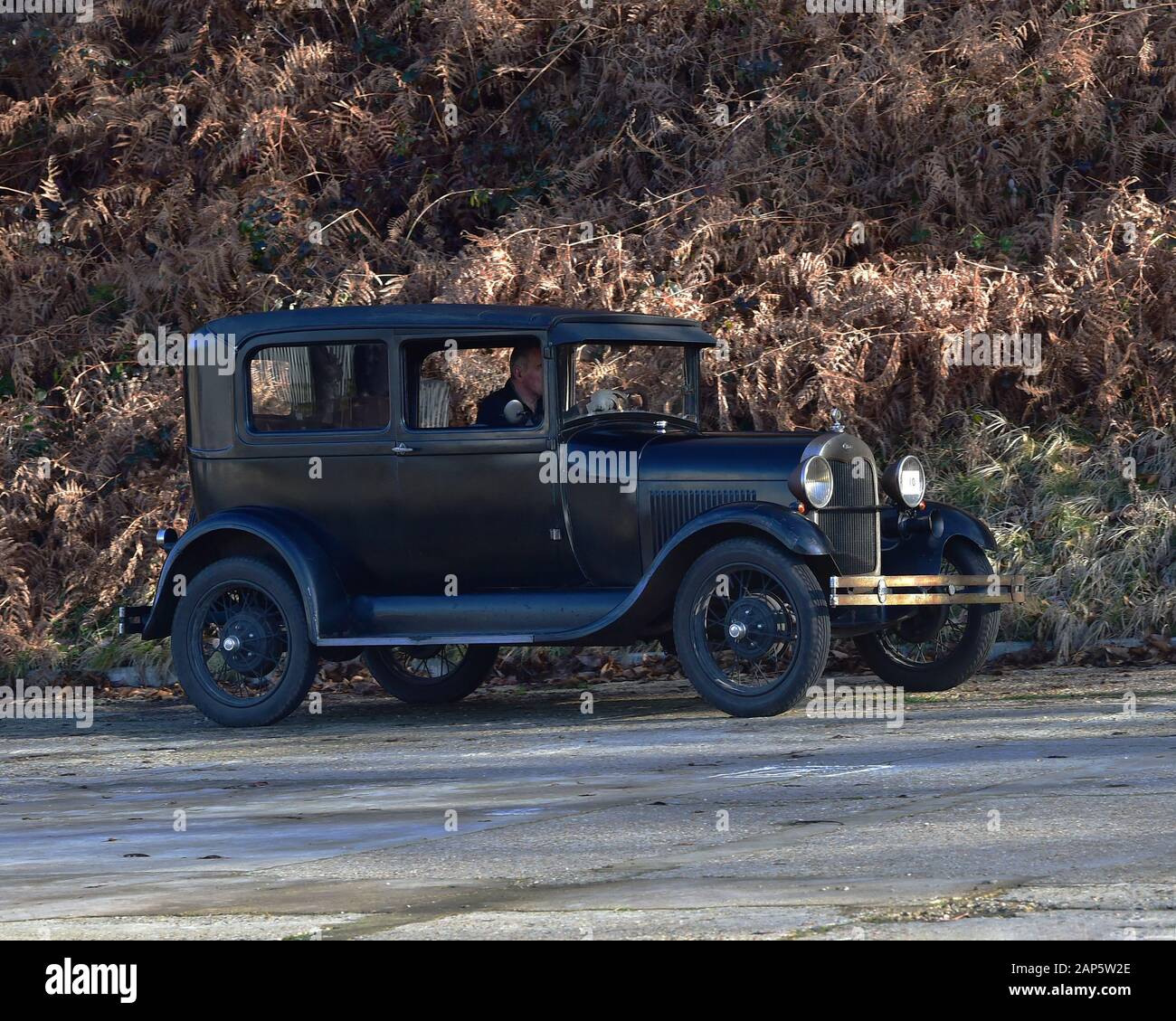 Graham Cannings, Ford Model A, Vintage Sports Car Club, VSCC, New Year ...