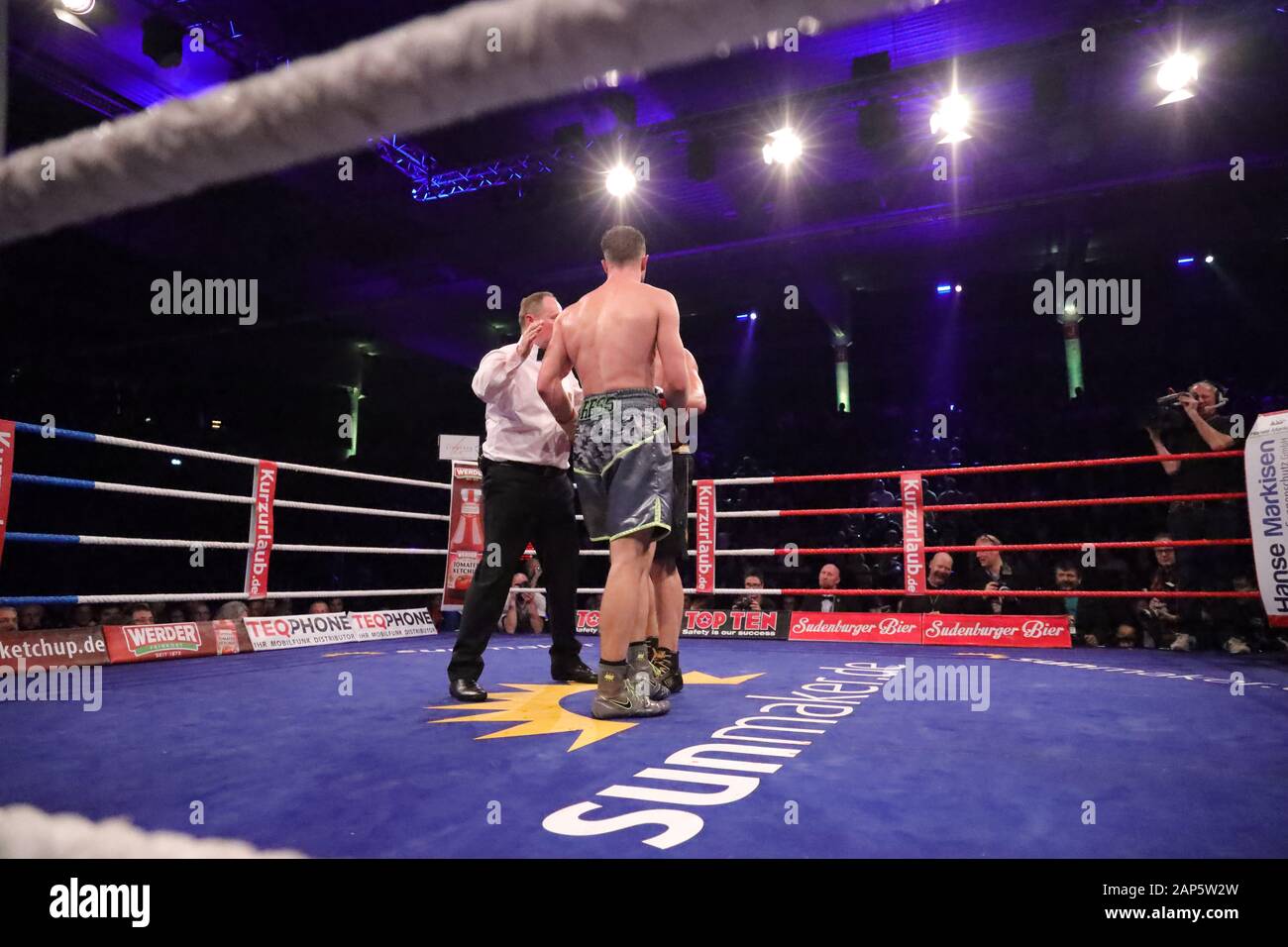 Boxkampf Roman Fress gegen Matteo Rondena German International ...