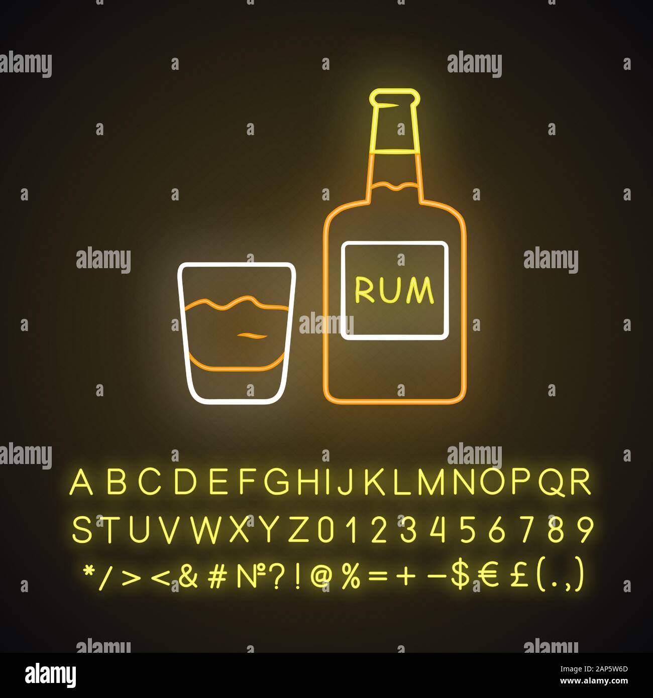 Rum alphabet hi-res stock photography and images - Alamy