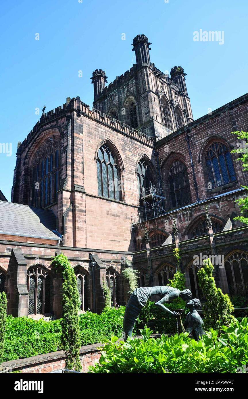 Chester town centre, England Stock Photo - Alamy