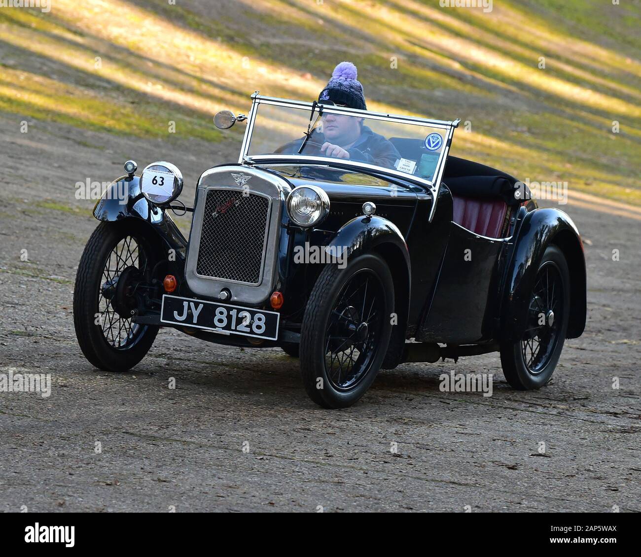 Richard Lance, Austin Nippy, Vintage Sports Car Club, VSCC, New Year ...