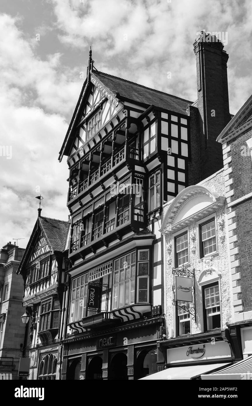 Chester town centre, England Stock Photo - Alamy